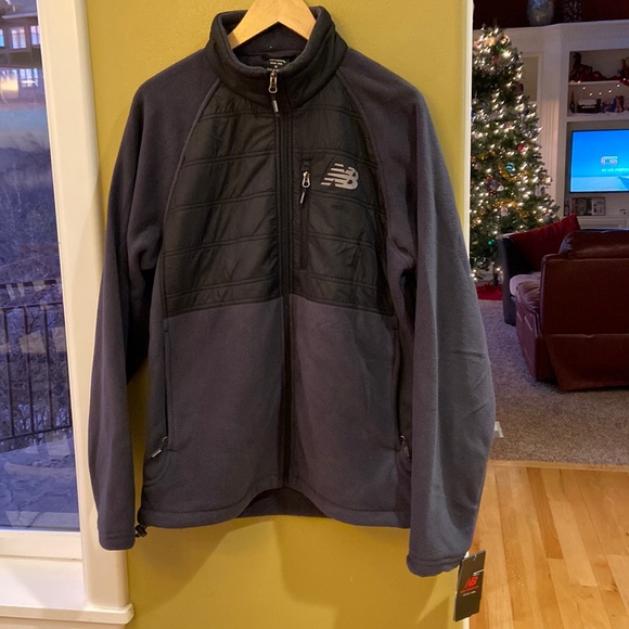 New Balance | Jackets & Coats | Nwt New Balance Mens Fleece Jacket ...